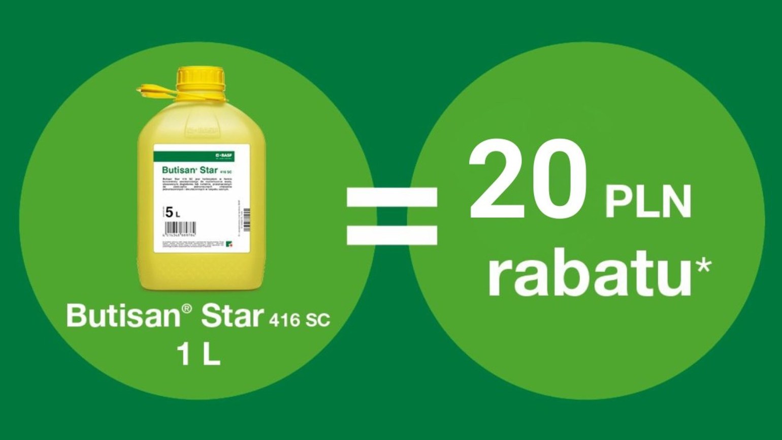 Butisan® Star 416 SC – etykieta, dawkowanie, stosowanie